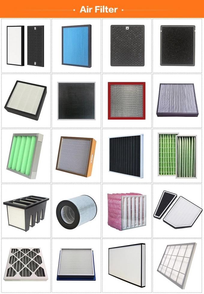 Washable Flat Nylon Mesh HVAC G3 Panel Air Filters Aluminum Frame